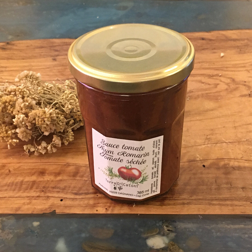 Sauce tomate artisanale au thym, romarin et tomates séchées – Terra di ...